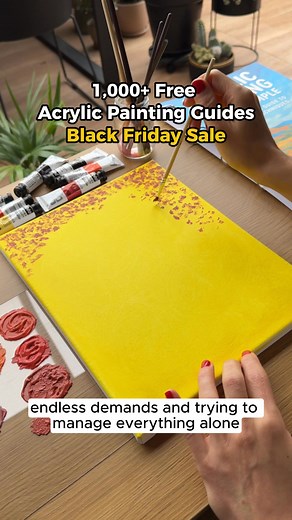 🎁FREE Black Friday Sale — Master Acrylic Painting From Beginner to Artist! Our Acrylic Painting Notes Bundle is your printable shortcut to creating stunning, professional-quality artwork — without the confusion or overwhelm. Whether you’re touching a brush for the first time or refining your technique, this guide gives you the structure, color methods, and creative inspiration to paint with confidence. 🎨 Step-by-step painting techniques for beginners 🖌 Tips for color mixing, layering & brush 