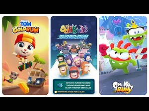 Oddbods Turbo Run vs Talking Tom Gold Run vs Om Nom Run