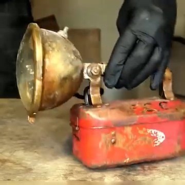 Shining Light on the Past: Antique Flashlight Restoration - Part 1 #Restoration #Restorationvideos #restorationprojects #repair #oldthings #satisfying #asmr #vintagerestoration #antiques #toolrestoration #rusty #experiments #forging #restoring #metalwork | Tech Moments