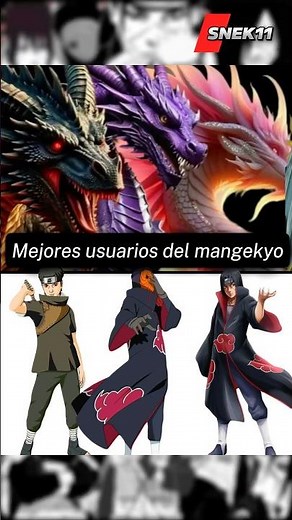 All the ninjas who ever used the power of the Mangekyō Sharingan…🔥 #anime #naruto