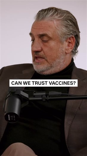 THINQ Media on Instagram: "Should we trust vaccines? Drop a thoughtful take below (and please keep it respectful)👇 When a culture treats medicine like ultimate authority, what happens to discernment, spiritually, ethically, and personally? This clip raises uncomfortable questions about trust, power, and what we do the moment fear enters the room. We’re not asking you to panic, we’re asking you to think well. What’s the right relationship between faith, wisdom, and modern healthcare? Comm