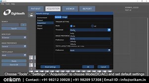 How to install and operation software of Eighteeth Nanopix Check this instruction video and know more about 𝐄𝐢𝐠𝐡𝐭𝐞𝐞𝐭𝐡 Nanopix Intraoral Sensor! #NanoPix #XraySensor #Eighteeth #Orikam | Orikam India