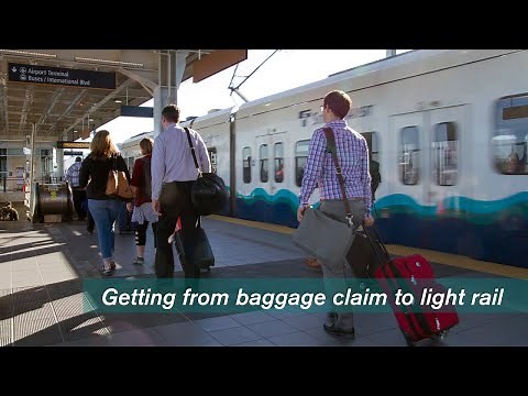 Taking Link light rail from SeaTac Airport to downtown Seattle is easy