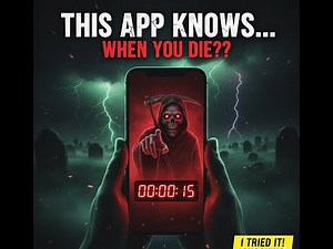 The App That Predicts When You Will Die (Countdown App)