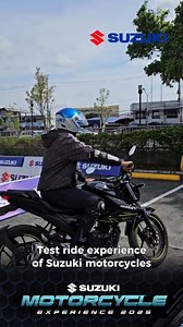 Caviteños, gear up for an action-packed Sunday! Join us at Suzuki Motorcycle Experience at SM City Dasmariñas for a thrilling and fun-filled day! FREE test rides, exciting games, and latest Suzuki Motorcycle Models on display! Don't miss out! See you today! #suzukiexperience2025 #suzukiphilippines50years #suzukimotorsph | Suzuki Motorcycles Philippines