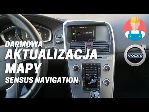 Jak za darmo zaktualizować mapy Volvo Sensus Navigation + programowanie celu podróży przez internet