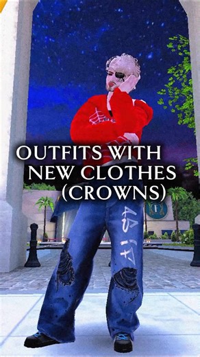 OUTFITS with NEW CLOTHES (CROWNS) avakin life 2026 #fyp #avakinlifegameplay #avakinlife #viralvideo