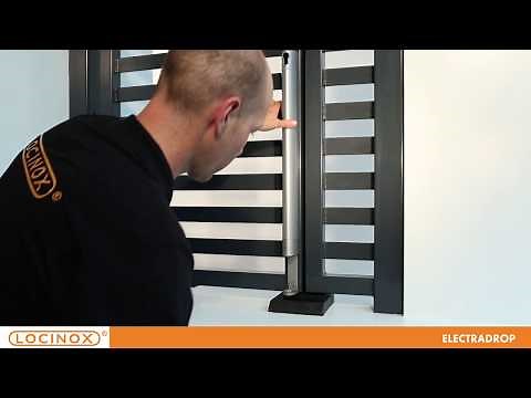 Electradrop Electric Drop Bolt - Locinox Installation Video