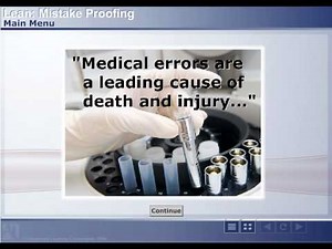 Lean Healthcare Courses: Mistake Proofing for Healthcare