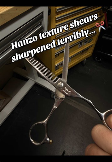 Hanzo Texture Shears: Common Sharpening Mistakes