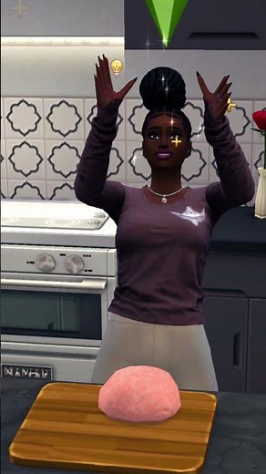 my favorite sims 4 mod: grannies cookbook 🍳 #sims4mods