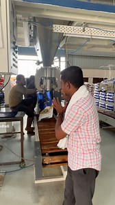 Automatic Rice Packing Machine #rythubadi #ricemill #rice #reels | తెలుగు రైతుబడి