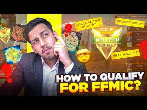 😱 HOW To QUALIFY For FFMIC? 🇮🇳 [PRO TIPS & TRICKS] 😍 TEZ FREE FIRE MAX INDIA CUP 2026 SPRING
