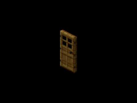 Minecraft Wooden Door - Open/Close Sounds