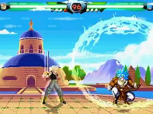 Mugen Trunks vs Broly