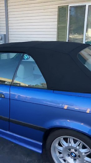 E36 bmw m3 convertible top replacement #e36 #e36m3