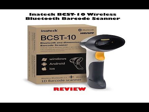 Inateck BCST-10 Wireless Bluetooth Barcode Scanner Review