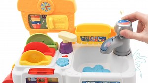 😍 Soak up fun & learning with the Scrub & Play Smart Sink by LeapFrog! Count along with the soap pump & hear about colours & sizes with the talking dish rack. 📍Get yours now from Hamleys! 📞 For delivery, call us at 065511332 Ext. 2 #HamleysJo #Toystore #toys #toystagram #kids | Hamleys Jordan