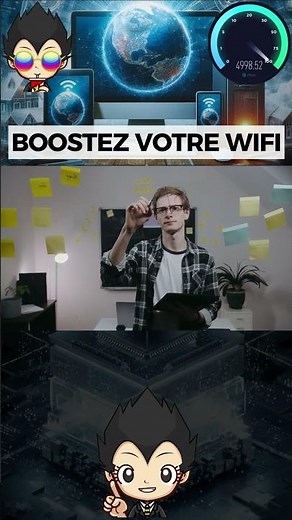 🚀 BOOSTER sa connexion WIFI internet #shorts