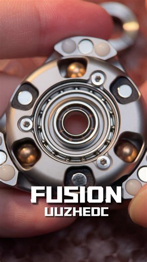 UUZHEDC-FUSION, Amazing Double Magnetic Spinner. #fidgets #fidgettoys #fpy #gift #fidgetspinner