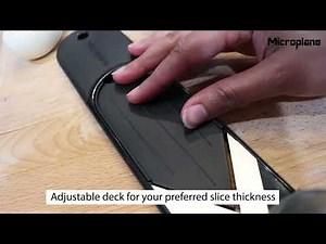 Microplane Mini Mandoline Slicer: Unbeatable Precision & Efficiency in Every Slice!