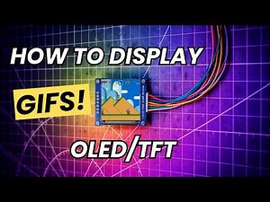How to Display Animated GIFs on OLED/TFT with ESP32