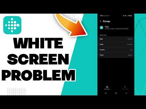How To Fix Fitbit White Screen Problem 2025