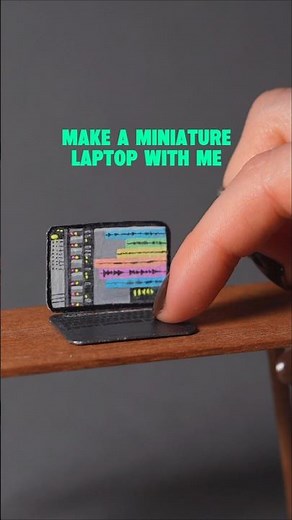 How to Make a Miniature Laptop💻