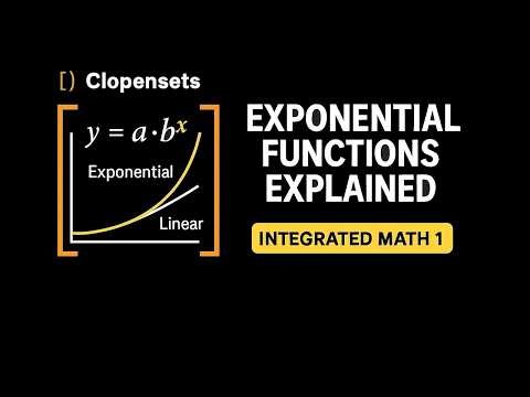Exponential Functions Explained | Integrated Math 1(2026 Update)