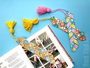 Paper Weaving Bookmark Printable - how to Paper Weave - Printable Mother's Day Gift Idea