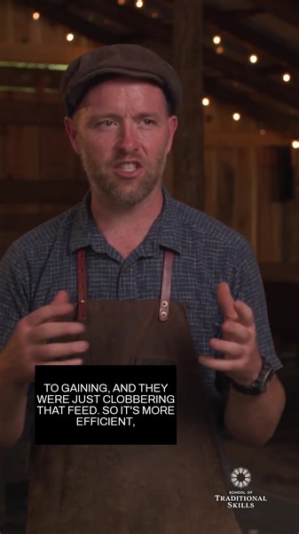 8.1K views · 186 reactions | How will I know my chickens are getting fed enough? Watch this short video with Justin Rhodes as he shares his method for making sure his chickens never go hungry! Learn more about Justin and his class here: https://schooloftraditionalskills.com/classes/raising-pastured-meat-chickens/ | School of Traditional Skills | Facebook