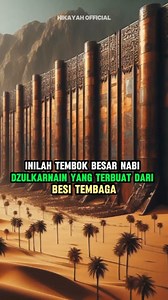 1.3M views · 10K reactions | Inilah tembok besar nabi Dzulkarnain terbuat dari besi tembaga ! #viralreelsfacebook #trendingreel | Hikayah Official | Facebook