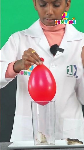 Balloon Stuck Inside a Glass? 🔥 Oxygen Experiment Explained