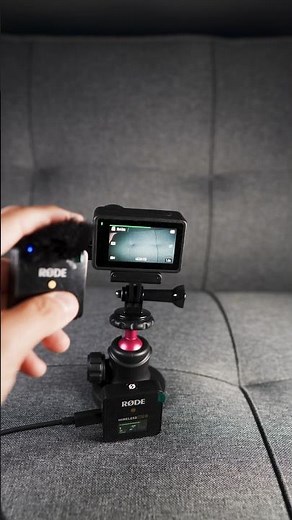 YES IT WORKS!! DJI Osmo Action 4 + Rode Wireless Go II 🔥#dji #rode #actioncamera