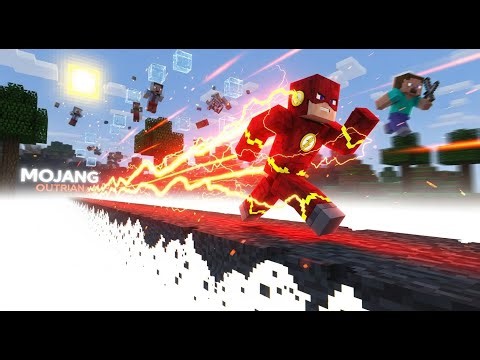 Minecraft Flash Becomes Too Fast For Physics ⚡🌀 | Funny Superhero Speed Glitch!