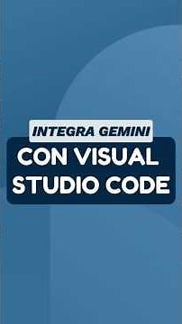 COMO INTEGRAR GOOGLE GEMINI CON VS CODE | IA & AUTOMATIZACIÓN