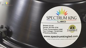 Spectrum King LED Grow Light CC140 | Product Video