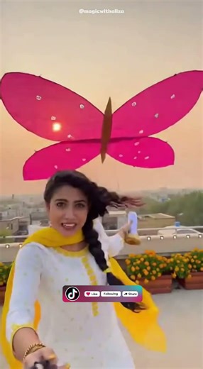 Butterfly Kite Ne Uda Diya! 🦋 Hawa Mein Parwaaz! 😱
