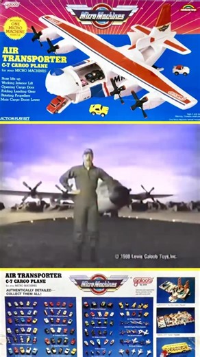 Retro Toys and Cartoons on Instagram: "The Ultimate ’90s Toy Flex ✈️ Micro Machines Air Transporter Was PEAK Childhood If you had this, you won the playground. The Micro Machines Air Transporter C-7 Cargo Plane wasn’t just a toy — it was a full-on vehicle-hauling, nose-lifting, cargo-dropping masterpiece. From the opening cockpit to the hidden interior lift and tiny cars rolling out, this was engineering magic in plastic form. Pure ’90s innovation. Pure nostalgia. Absolute icon. Who remembers lo