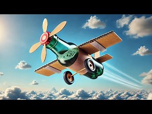 How To make Bottle Aeroplane 100% Fly