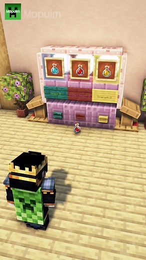 Minecraft Potion Vending Machine - Create and Dispense Potions