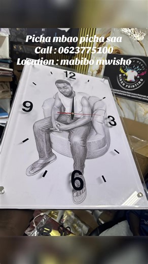 Printing: ⸻ 🕒 MINOH PRINTING – CLOCK OFFERS! 🕒 Saa za ukutani (Custom Wall Clocks) ✨ Ubora wa juu • Design zako • Rangi kali 📌 BEI ZA SAA: \t•\tA4 – 35,000 Tsh \t•\tA3 – 45,000 Tsh \t•\tA2 – 75,000 Tsh 🎁 Inafaa kwa zawadi, birthdays, anniversaries & matangazo ya biashara! ✨ BEI ZA PICHA: \t•\tA1 – 80,000 Tsh \t•\tA2 – 45,000 Tsh \t•\tA3 – 16,000 Tsh \t•\tA4 – 8,000 Tsh \t•\tA5 – 7,000 Tsh 🔥 Perfect kwa: Graduation • Birthday • Gift Photos • Family • Couple • Events 🔥 Tunapiga & kuchapa—mat