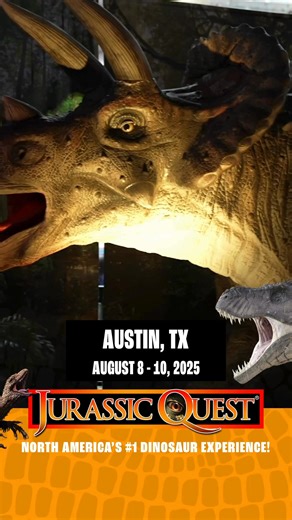 Experience Jurassic Quest in Austin, TX - THIS WEEKEND ONLY at the Palmer Event Center! 秊 Meet baby dinosaurs  Dig for ancient fossils 練 Ride a life-sized dinosaur  Enjoy crafts, inflatables, and interactive fun for all ages  Tickets are going fast and may sell out! Don’t wait—grab yours before they go extinct:  https://www.jurassicquest.com/events/N9KLGW | Jurassic Quest | Facebook