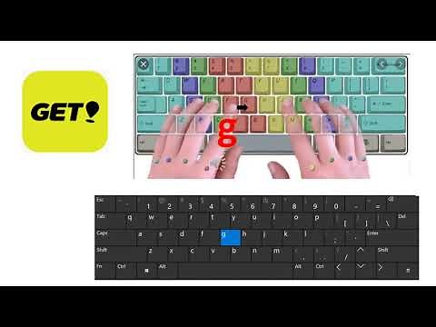 Practice typing RFVTGB and Spacebar - Almena Method