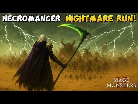 CONFIRMED Necromancer Is Broken!!! | Mage & Monsters 2