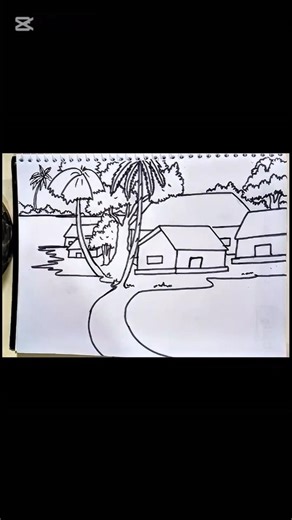 Drawing picture easy with pencil step by step for beginners #sketch #shorts #drawing #art