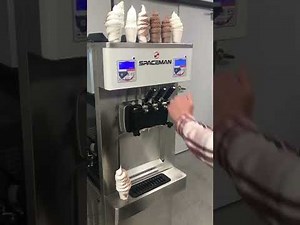Spaceman 6378-C Soft Serve Machine Product Testing - Soft Serve 12-16oz pulls