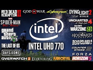 Testing Intel UHD 770 25 Games, 1 GPU—Surprising Results!