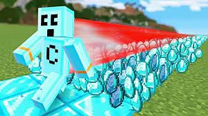 Minecraft but I turn the World to Diamond #minecraft #gaming #Craftee | Craftee