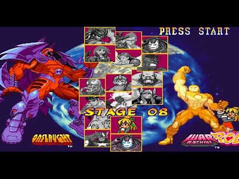 Marvel vs Capcom: Clash of Super Heroes - Onslaught Playthrough (PS1)